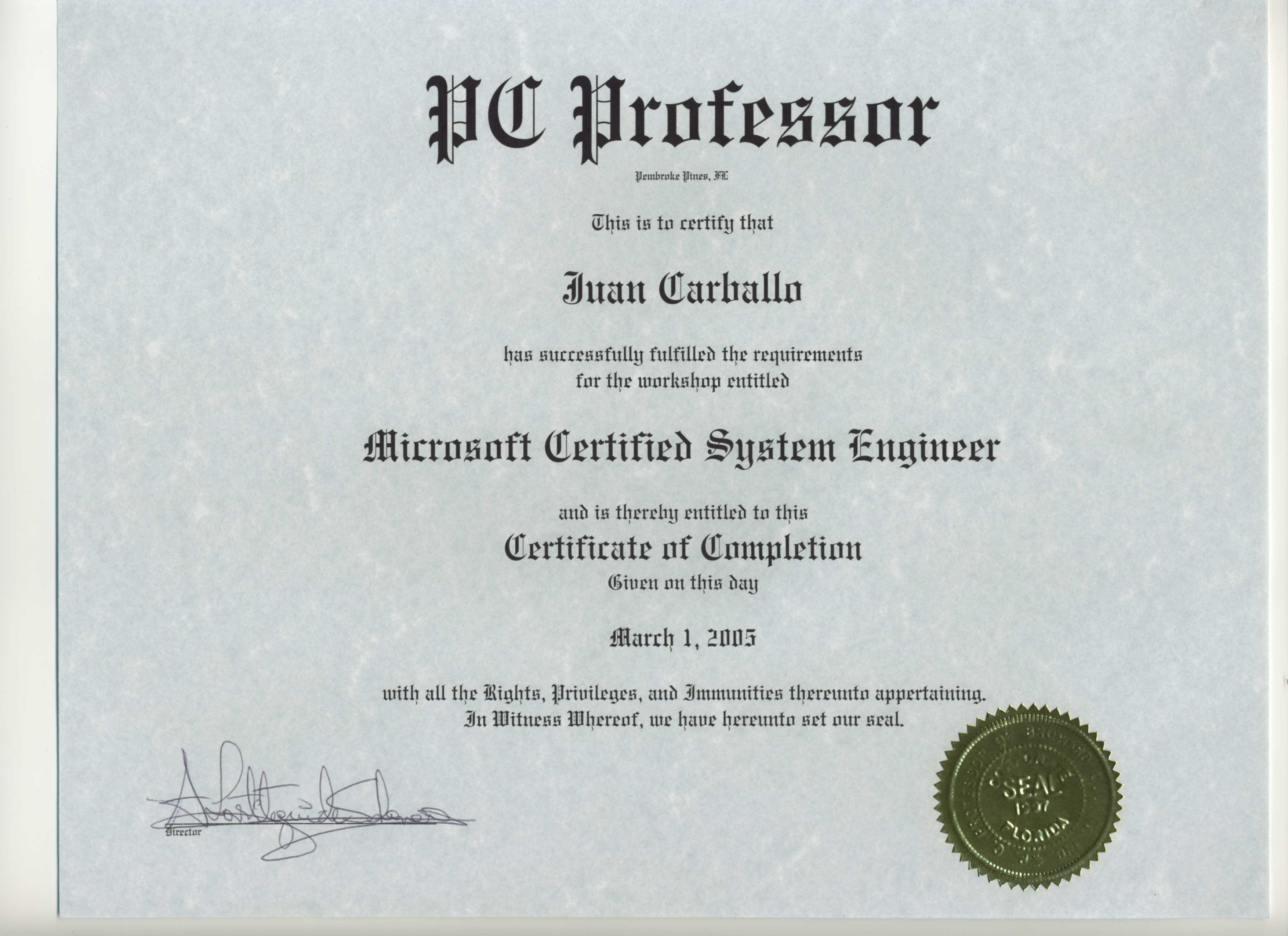 MICROSOFT OFFICE MASTER INSTRUCTOR